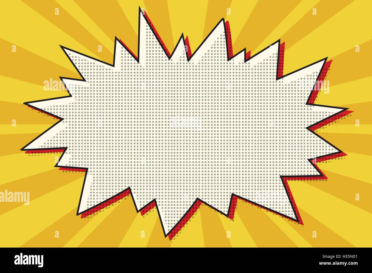 Comic explosion cloud Stock Vector Image & Art - Alamy