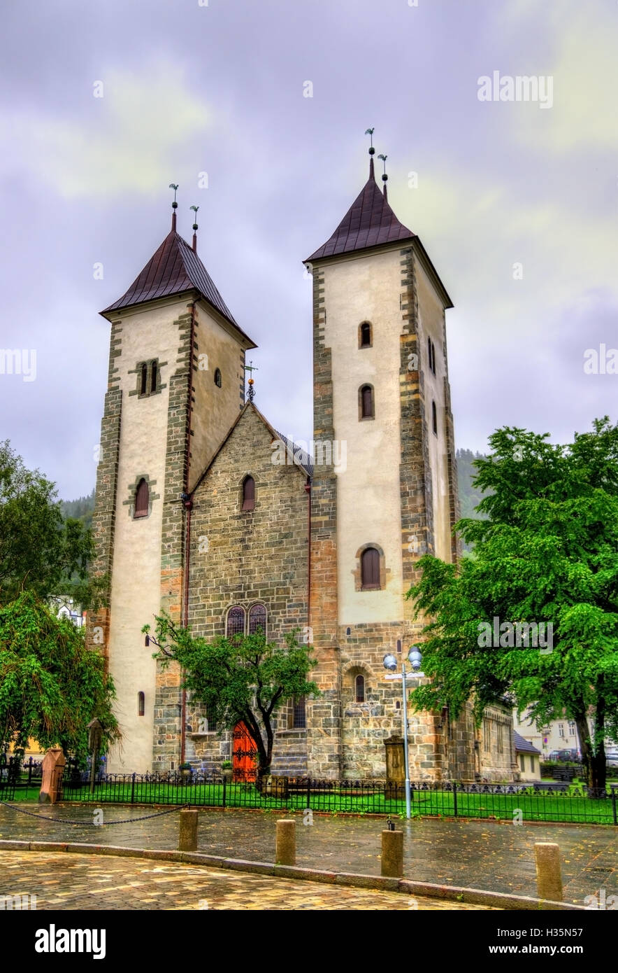 St mary church in bergen hi-res stock photography and images - Alamy