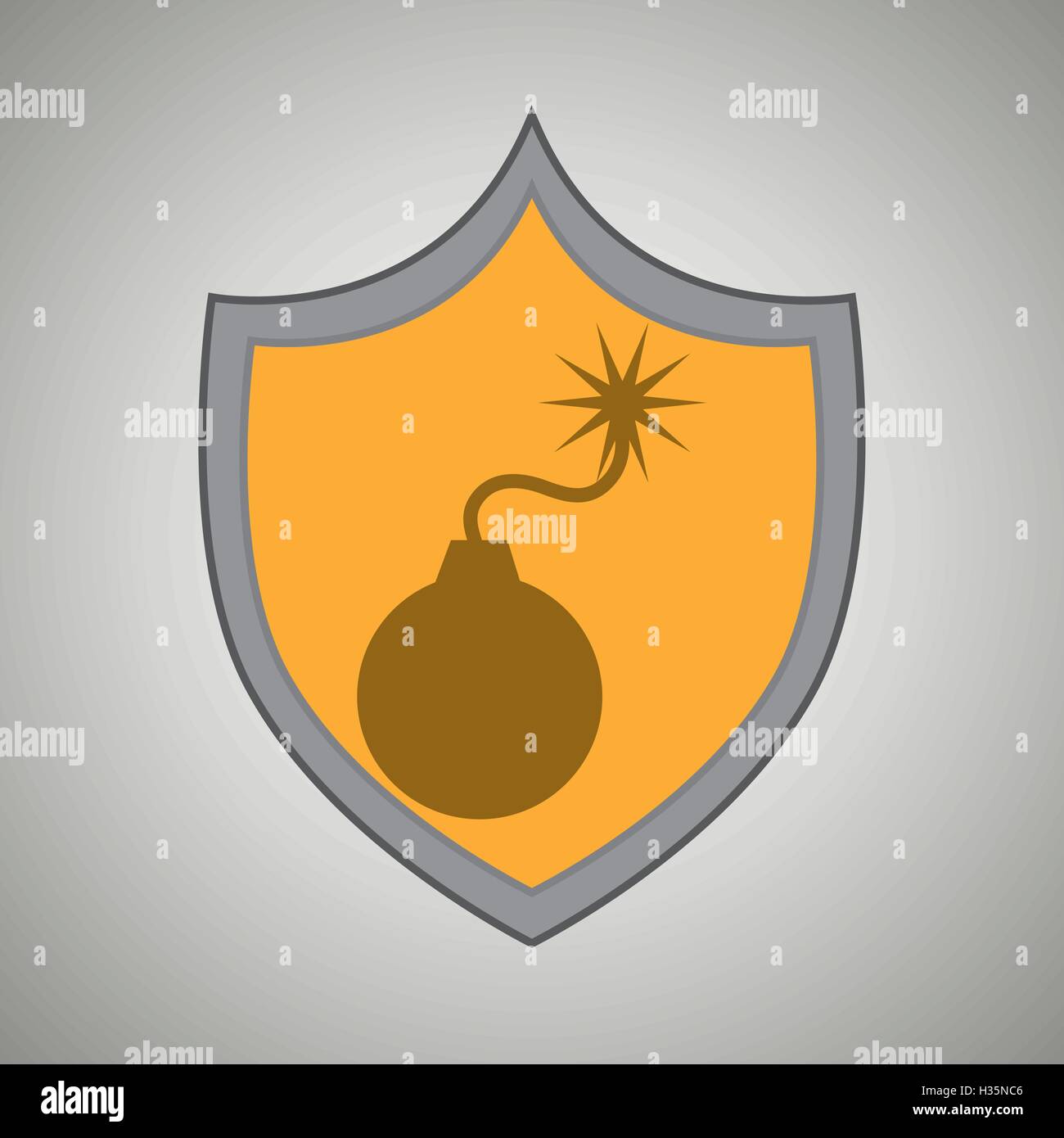 symbol bomb danger data Stock Vector Image & Art - Alamy
