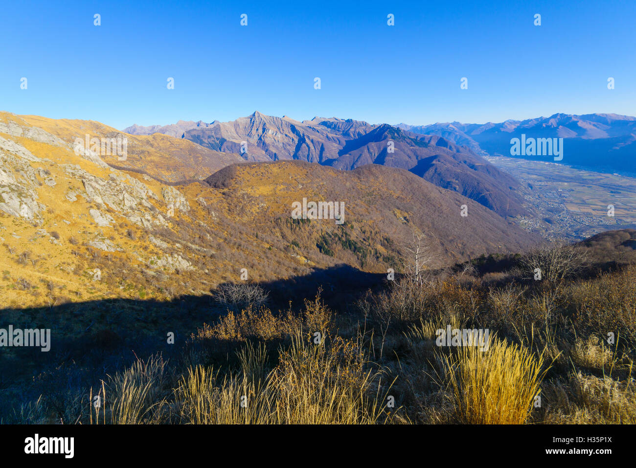 Cardada cimetta mountain hi-res stock photography and images - Alamy