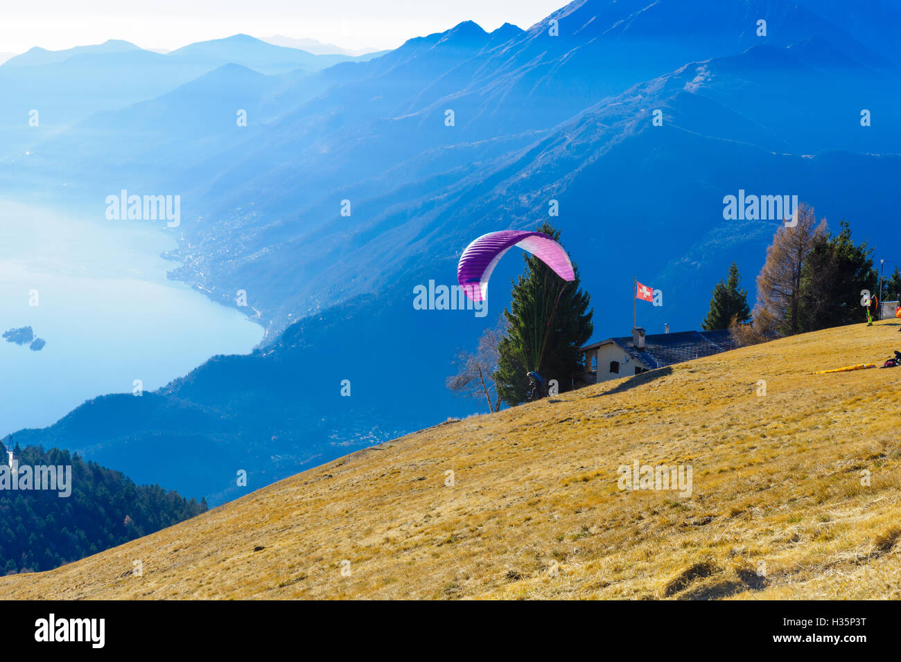 Cardada cimetta mountain hi-res stock photography and images - Alamy