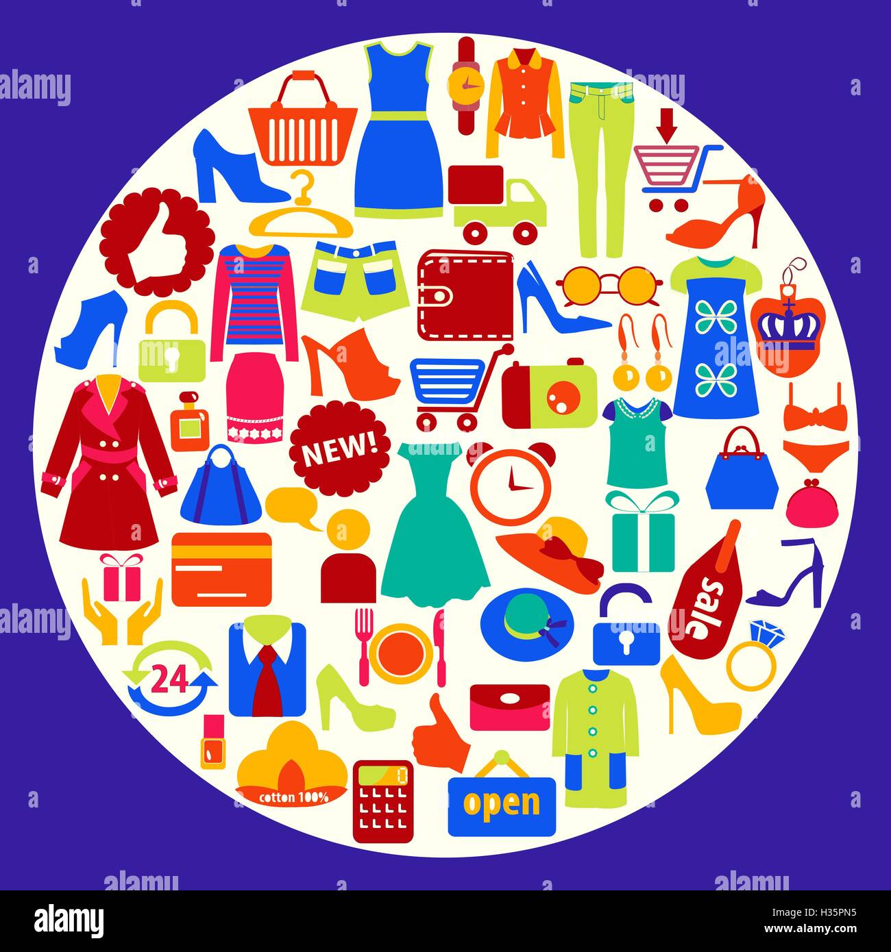 Women ware Stock Vector Images - Alamy