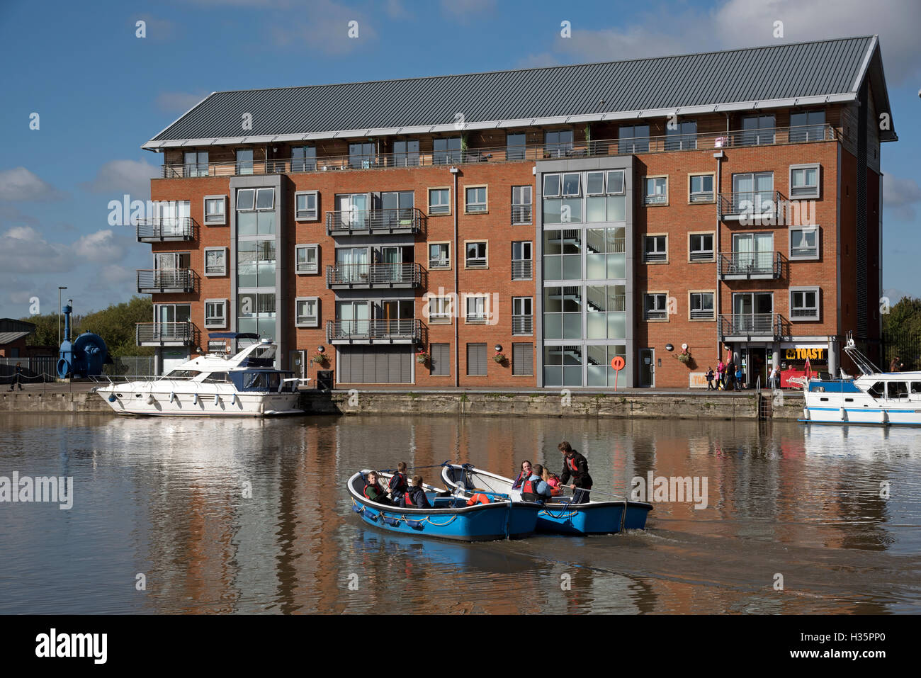 Gloucester Docks Gloucestershire England UK - October 2016 - Sea cadets ...