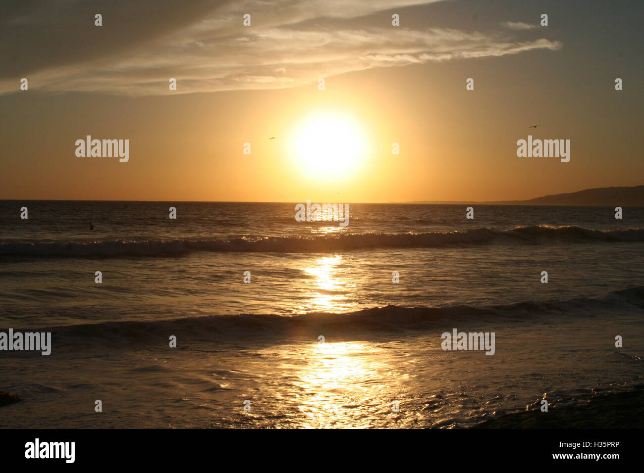 Golden summer sunset hi-res stock photography and images - Alamy