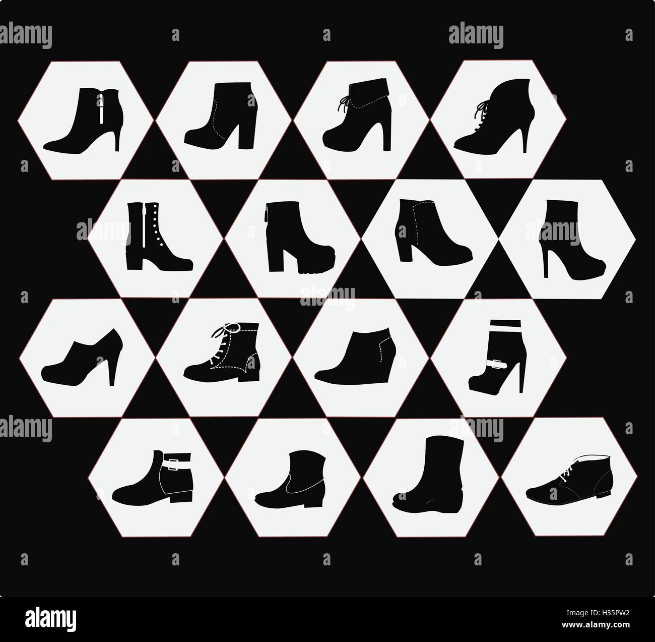 Women illustration fashion Stock Vector Images - Alamy