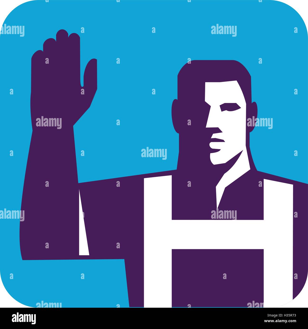 Square of arm Stock Vector Images - Alamy