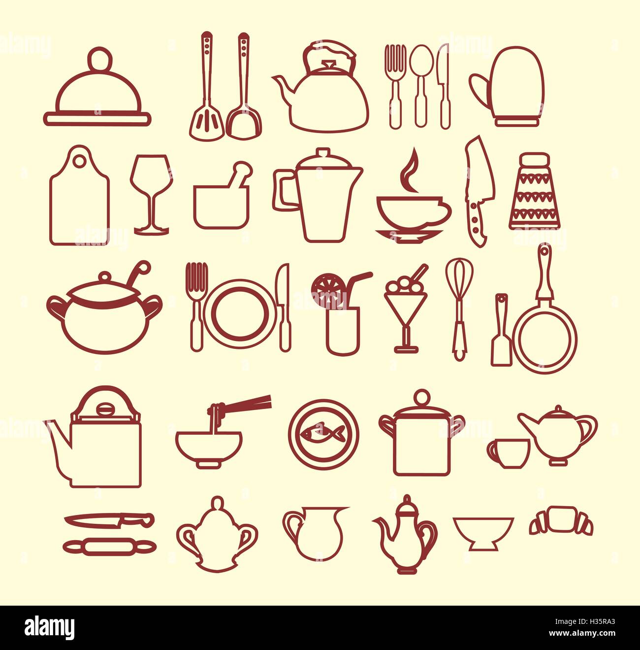 Commercial kitchen sign hi-res stock photography and images - Alamy