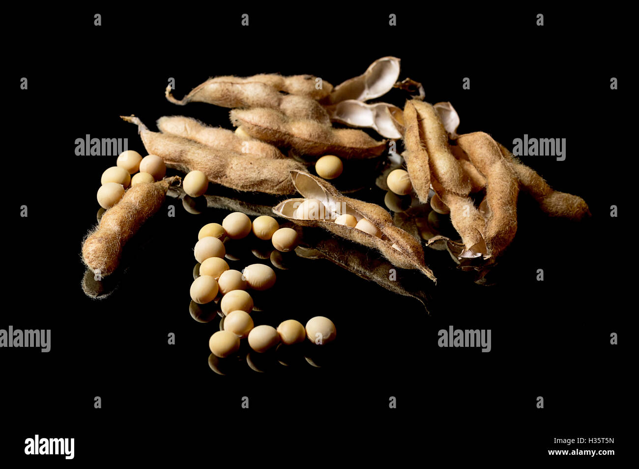 Soybeans forming Pound sterling symbol. Soybean market. Agriculture ...
