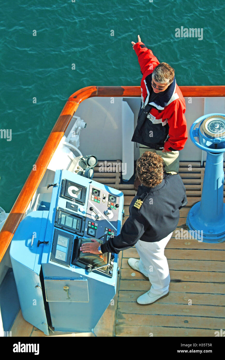 Ships deck as water hi-res stock photography and images - Alamy