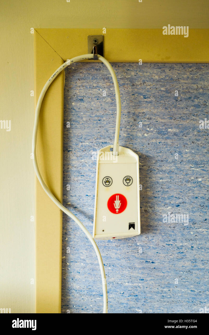 Red Call Button Hospital