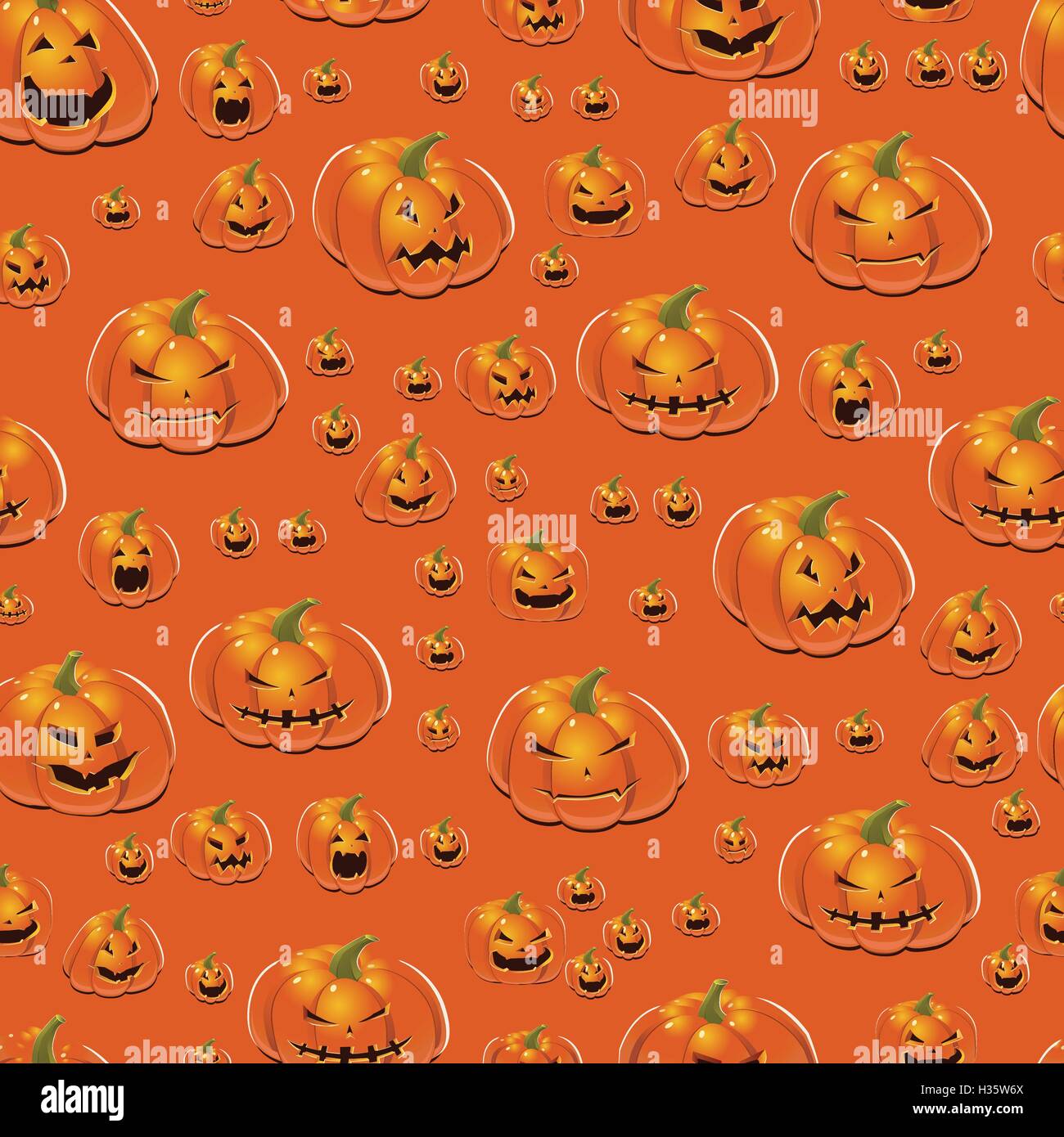 Halloween background with pumpkins Stock Vector Image & Art - Alamy