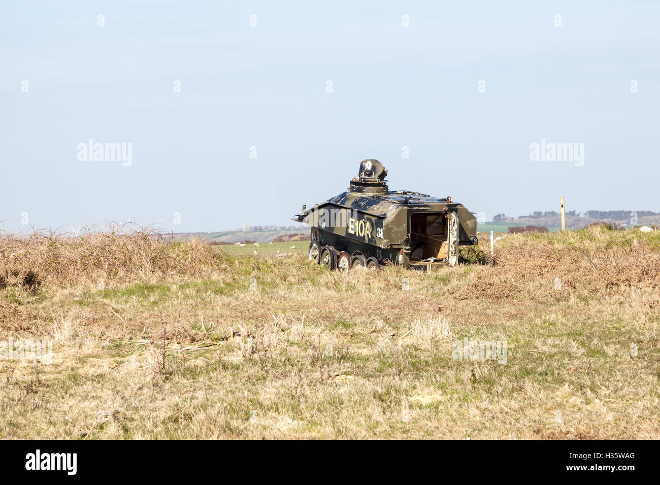 Castlemartin Military Firing Range High Resolution Stock Photography ...