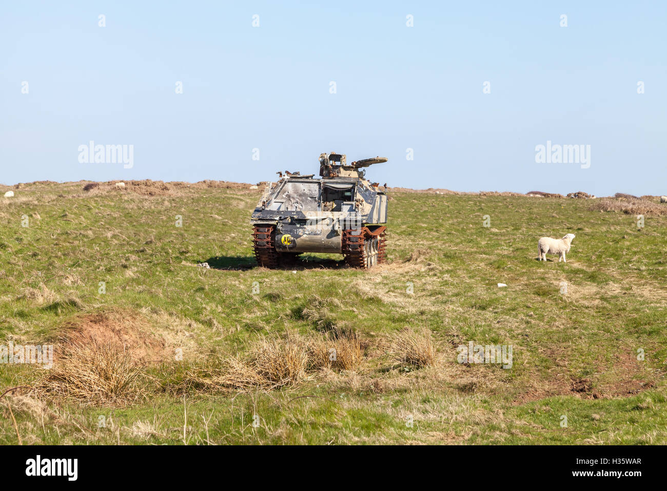 Castlemartin military firing range hi-res stock photography and images ...