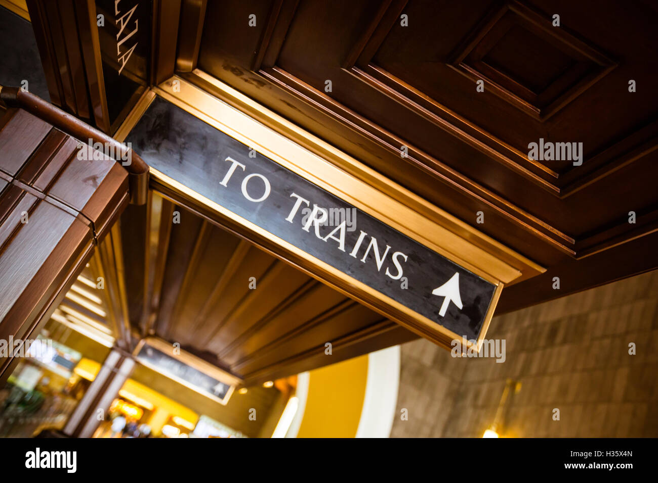 Los Angeles Union Station Signage Stock Photo - Alamy