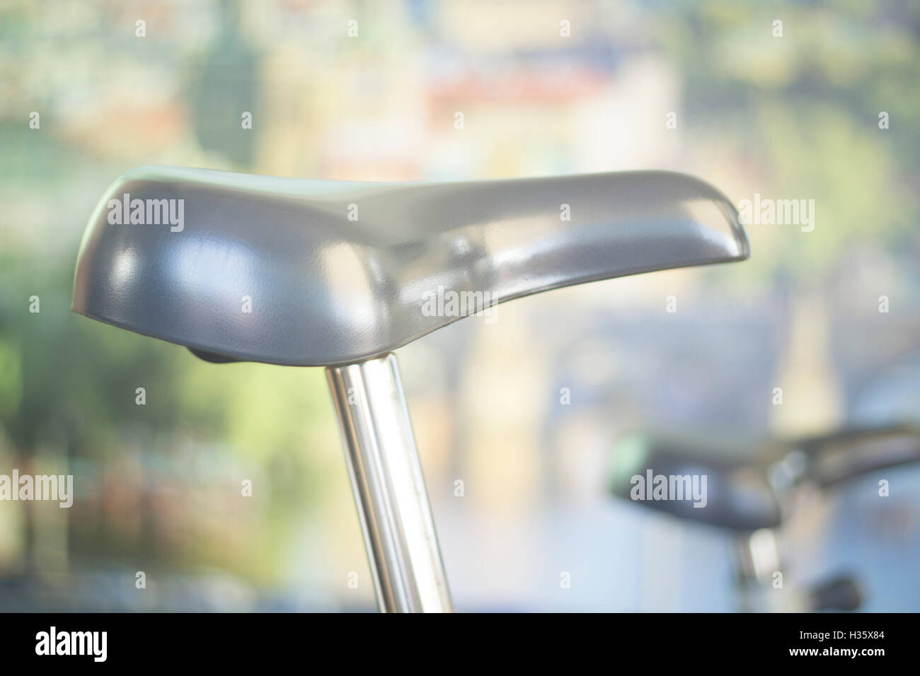 Gym bike exercise cycle machine for static indoor cycling in fitness ...