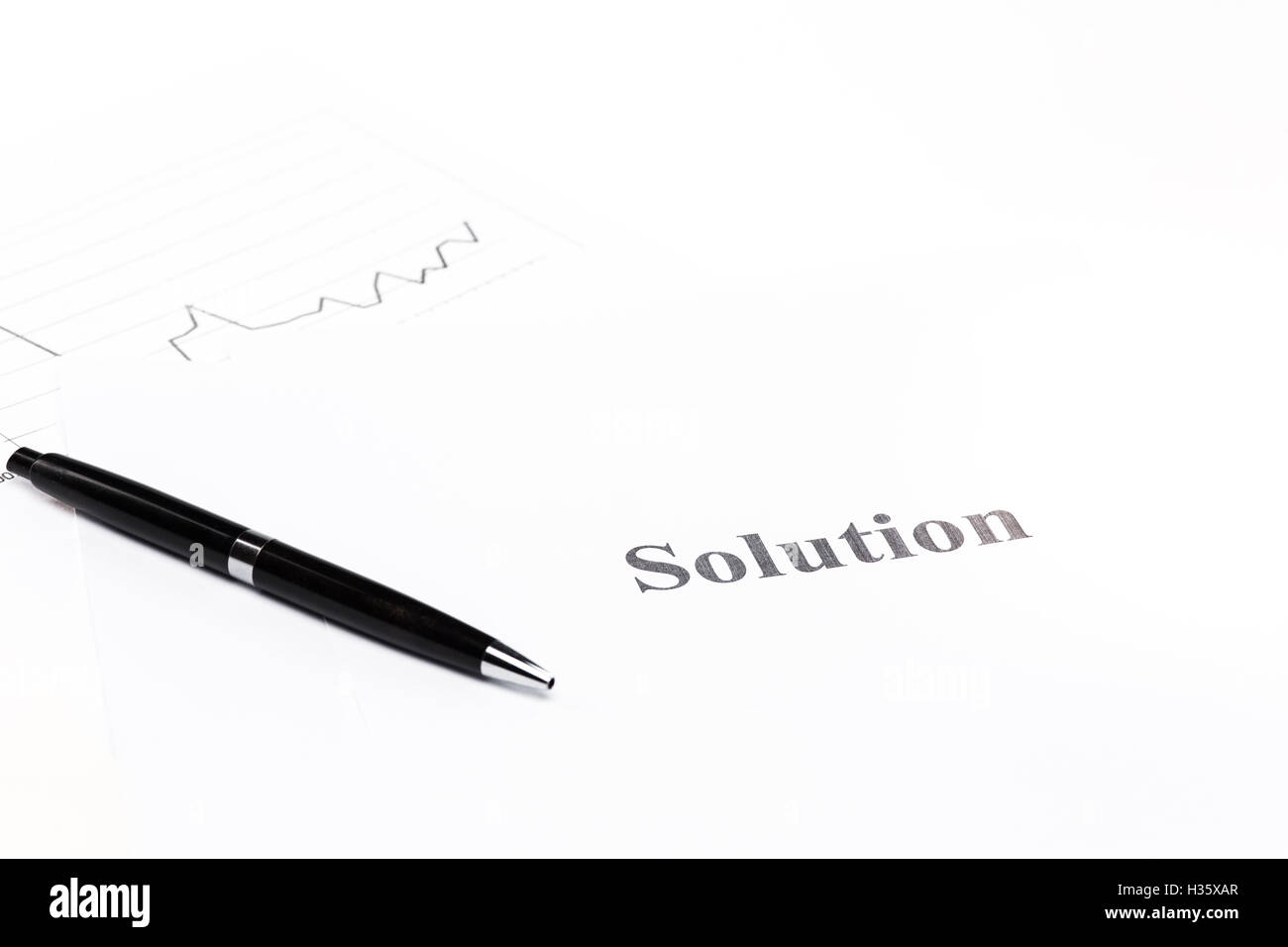 Financial accounting chart analysis business Cut Out Stock Images ...