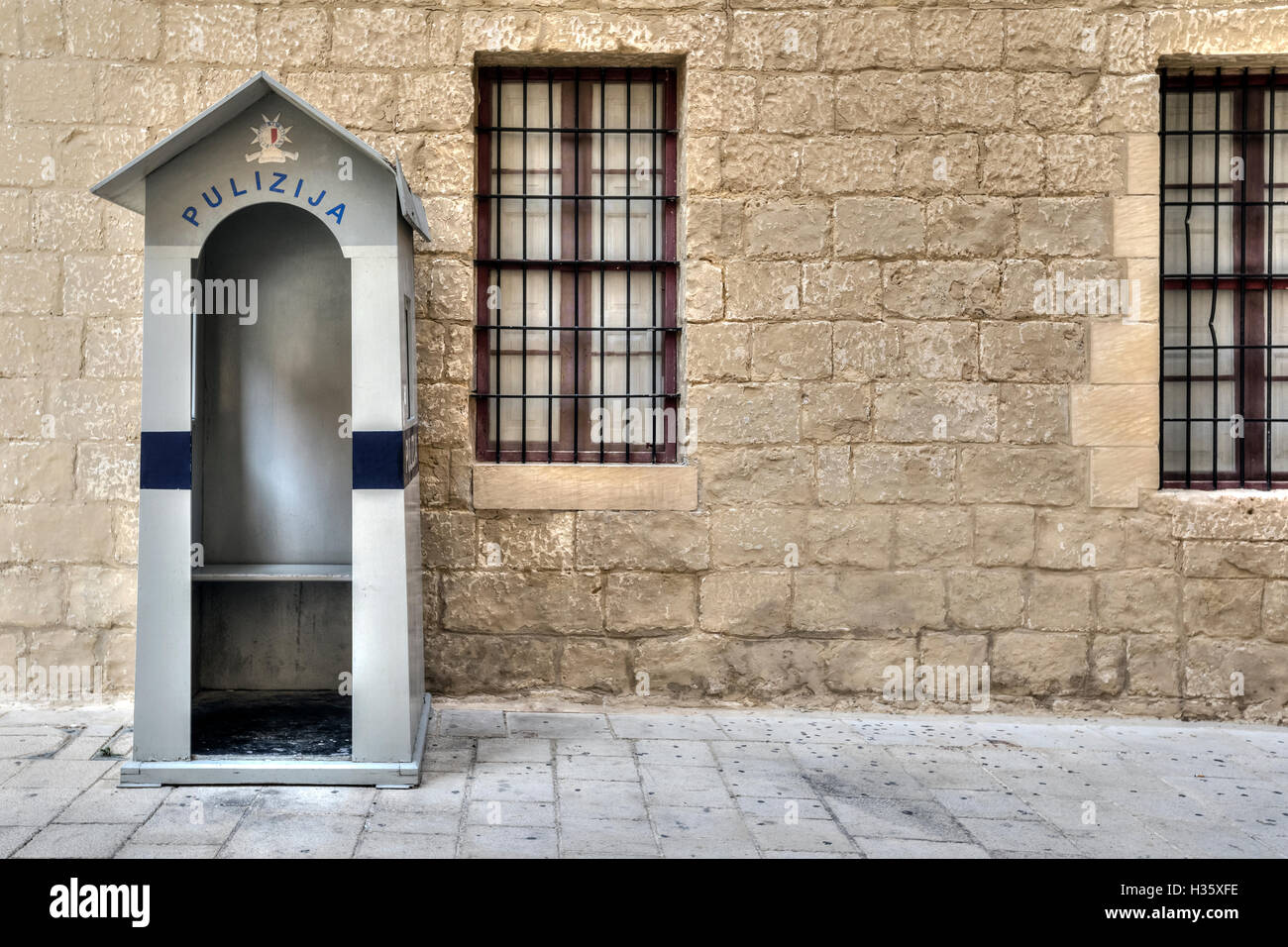 Police booth hi-res stock photography and images - Alamy