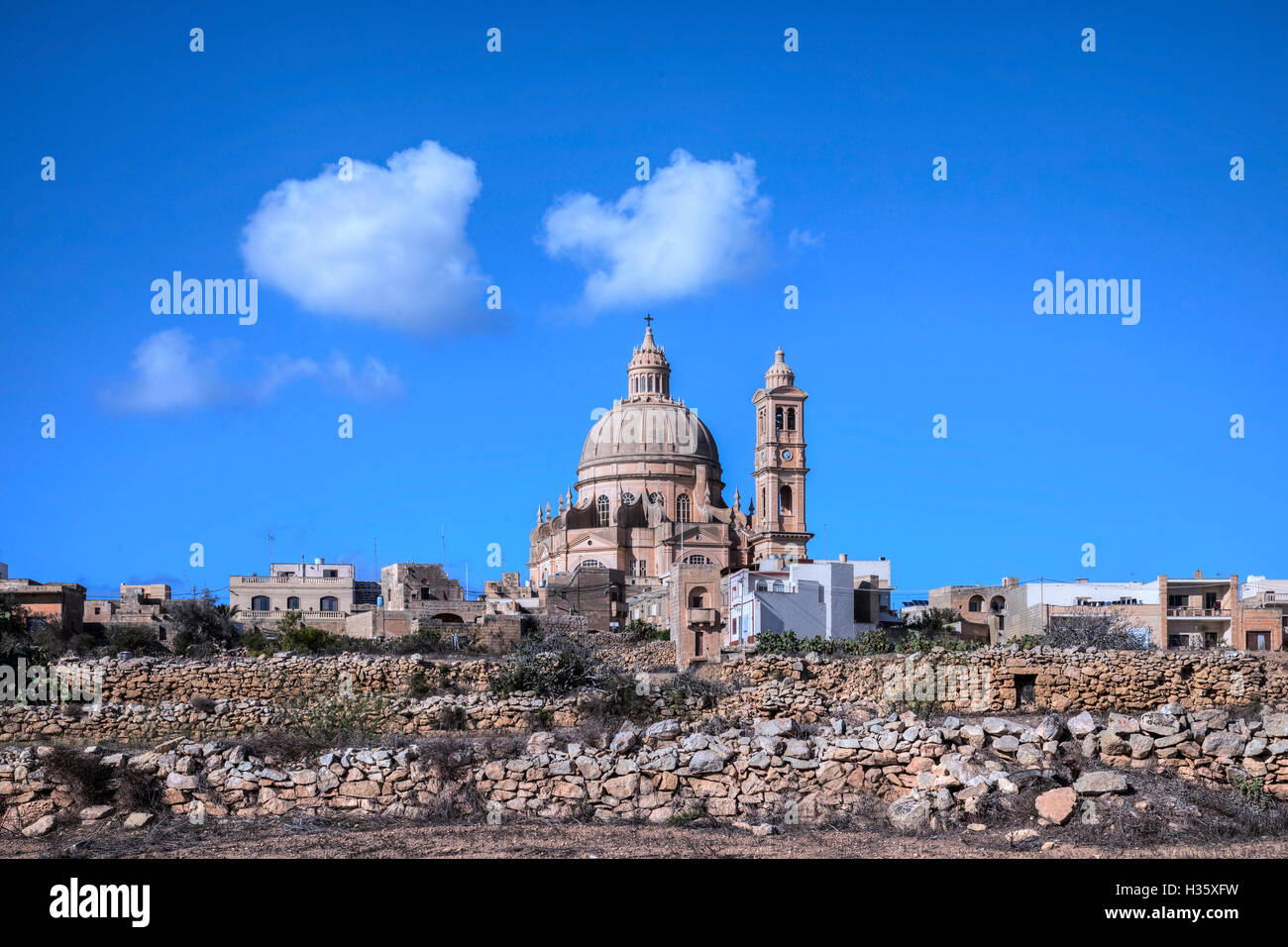 Rotunda, Xewkija, Gozo, Malta Stock Photo - Alamy