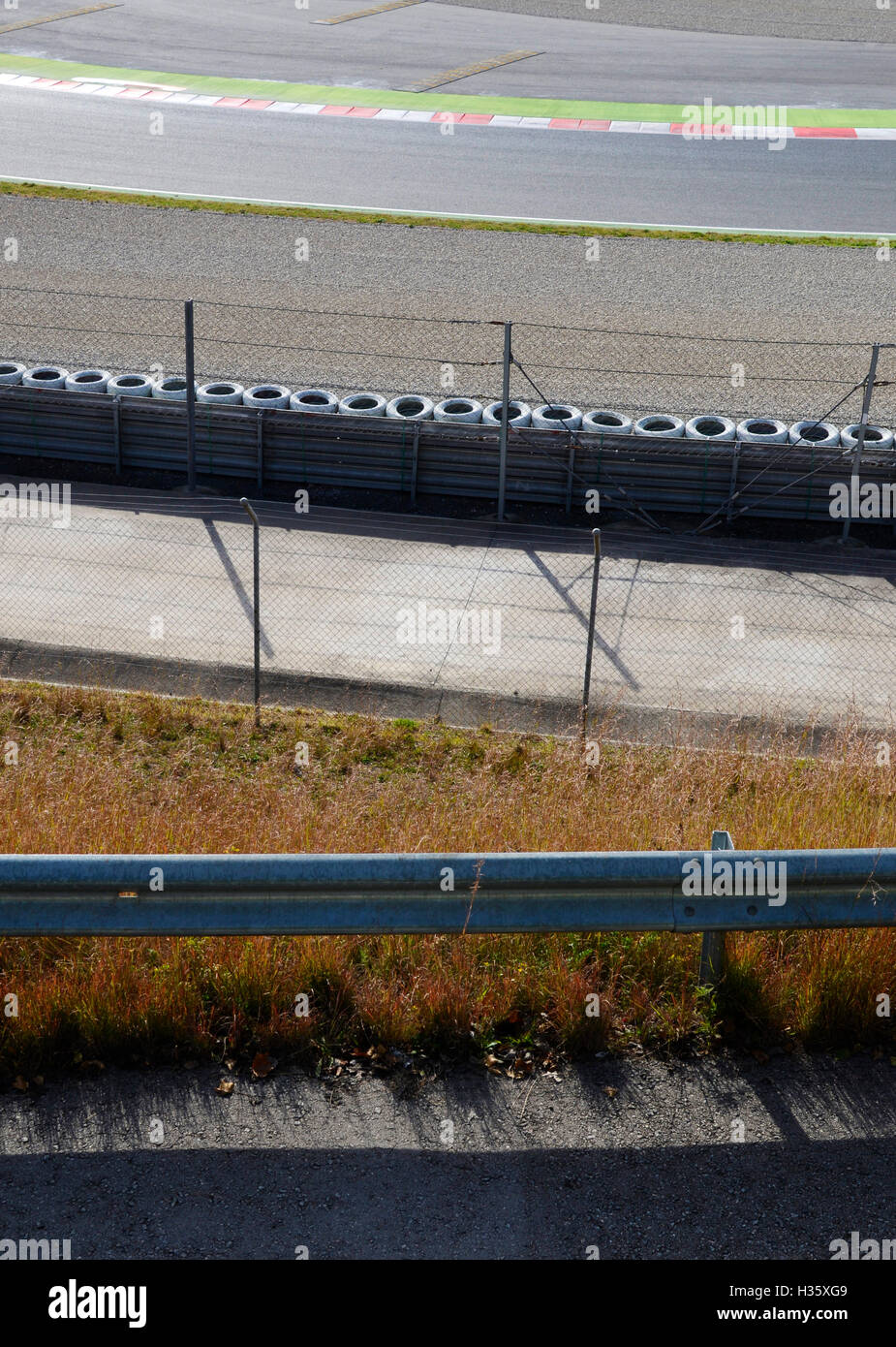 race track Barcelona-Catalunya, Montmelo Spain [M] Stock Photo - Alamy