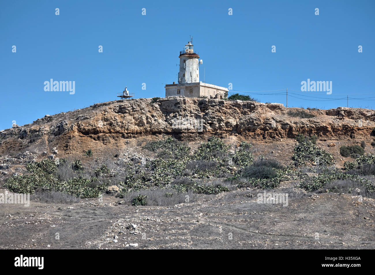The Giordan Lighthouse, Gozo, Malta Stock Photo - Alamy