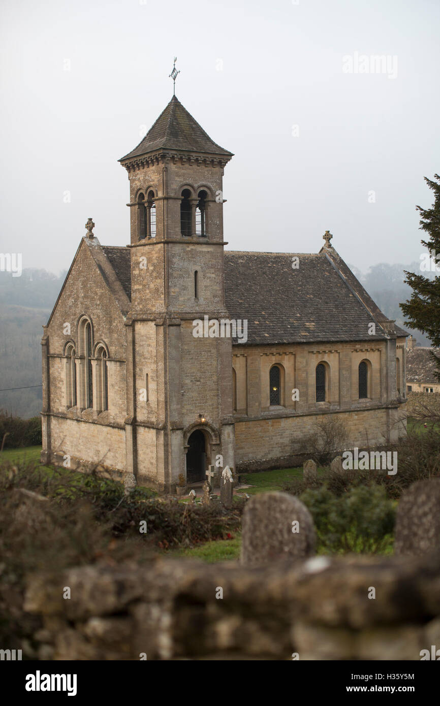 Frampton MAnsell church Stock Photo - Alamy