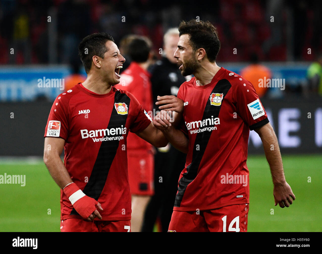BayArena Leverkusen, Germany 1.10.16 1.st German Football Bundesliga ...