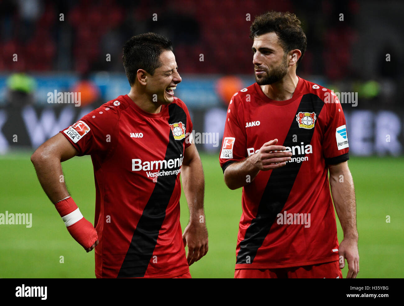 BayArena Leverkusen, Germany 1.10.16 1.st German Football Bundesliga ...