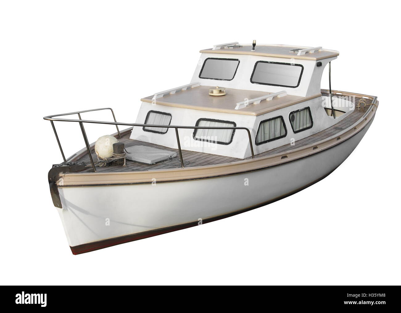 boat isolated on the white Stock Photo - Alamy