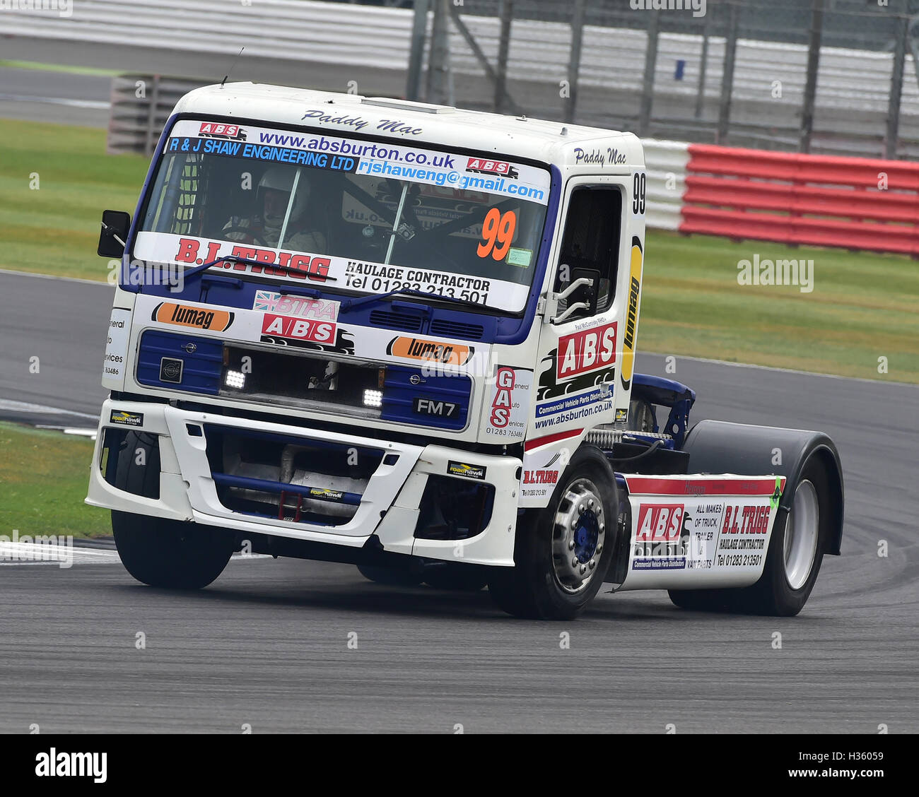 Paul McCumisky, Volvo FM12, British Truck Racing Championship ...