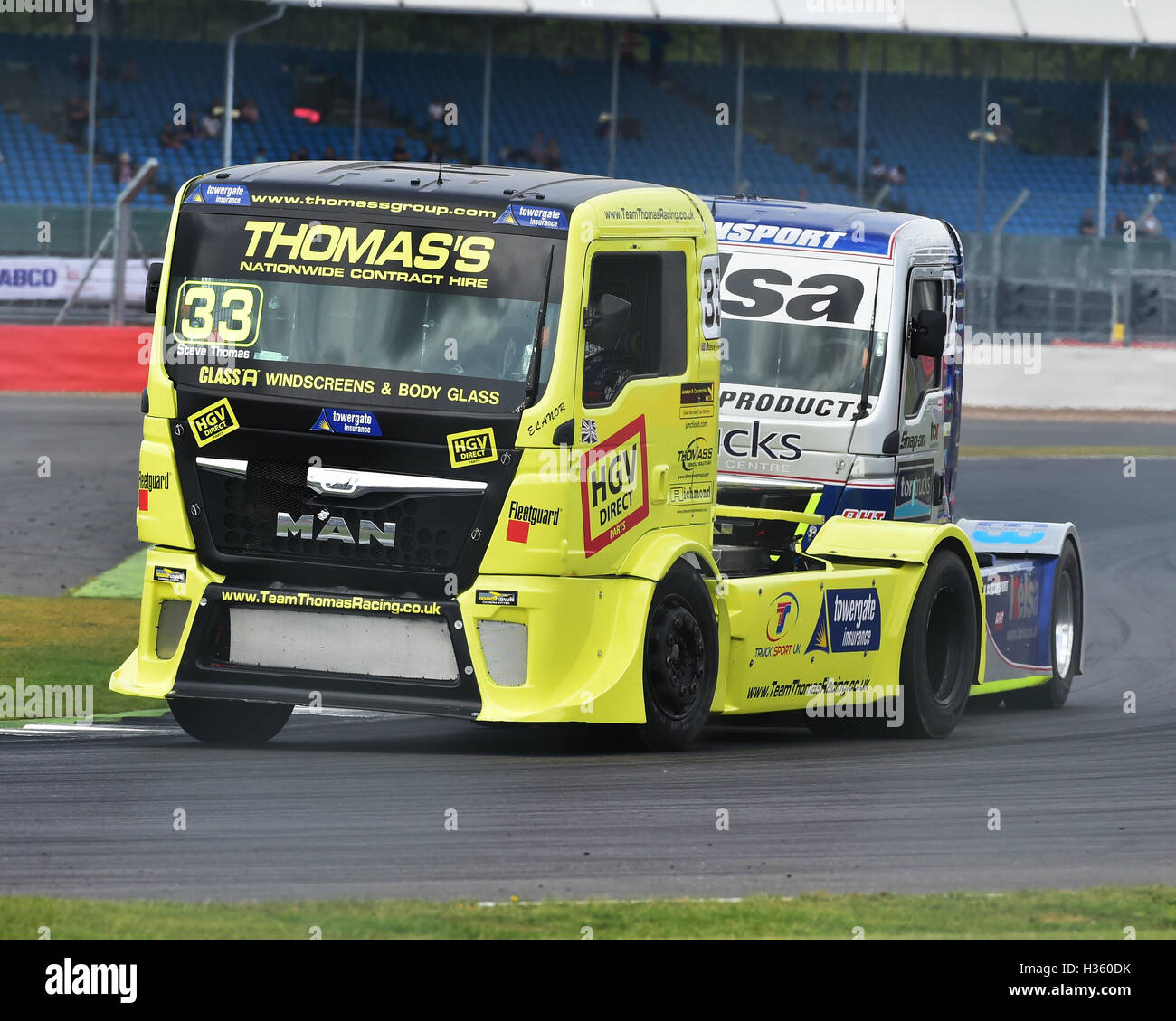 Steven Thomas, MAN TGX, British Truck Racing Championship, Silverstone ...