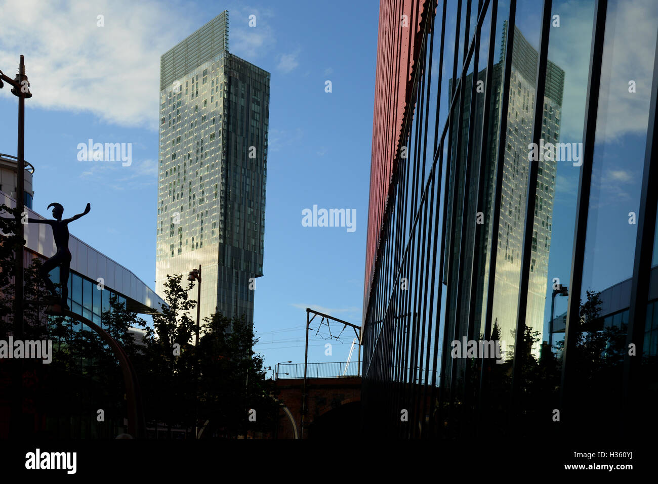 View of Beetham Tower in Manchester, England Stock Photo - Alamy