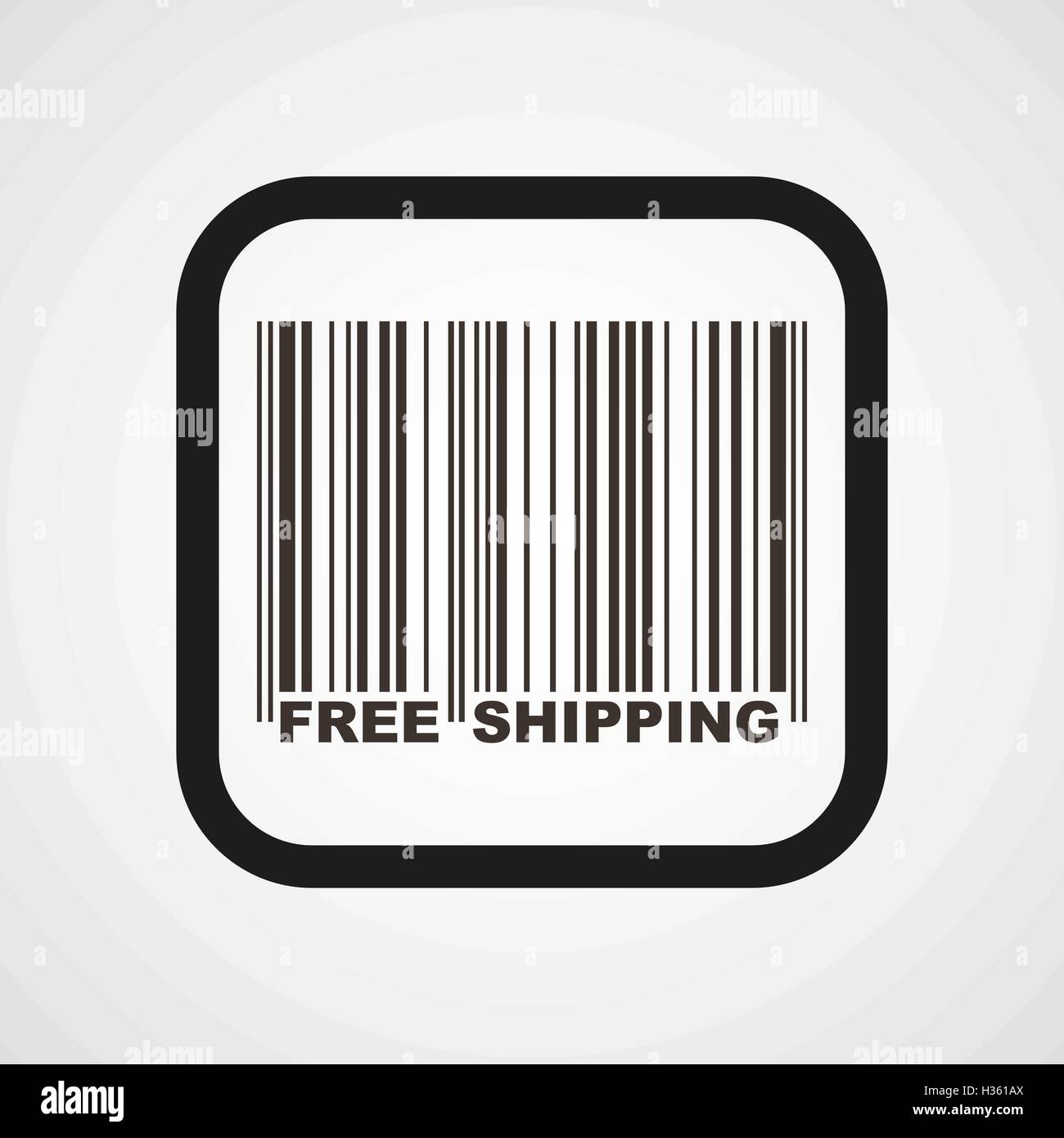 Vector illustration single isolated barcode hi-res stock photography ...