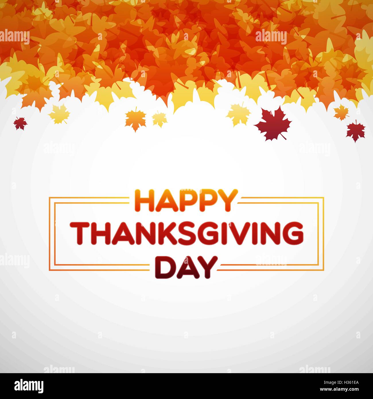 Happy Thanksgiving Day abstract background with maple leaves for your ...