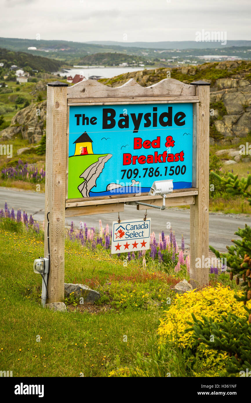 Newfoundland sign hi-res stock photography and images - Alamy