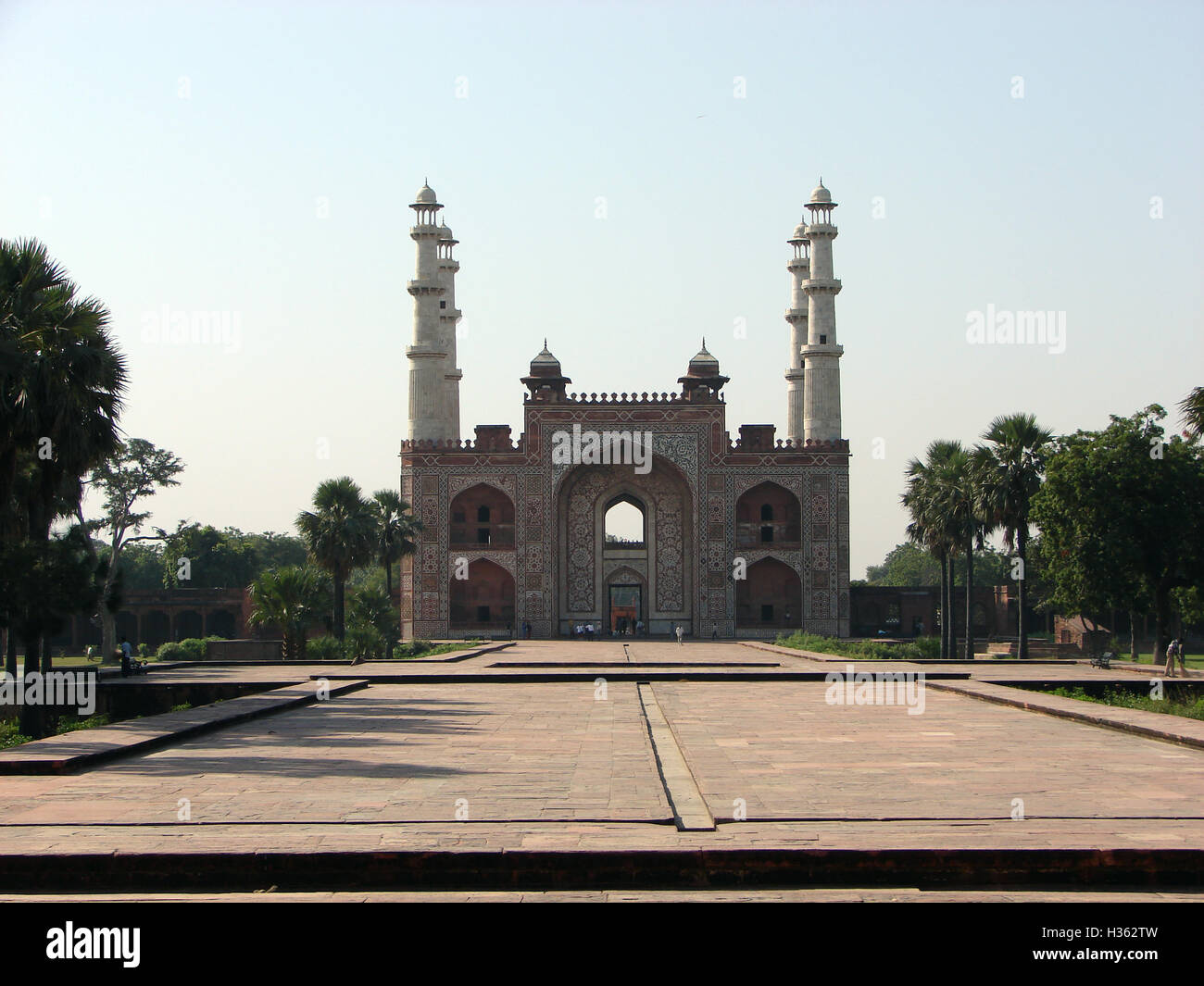 Akbar's Tomb in Sikandra, India Stock Photo - Alamy