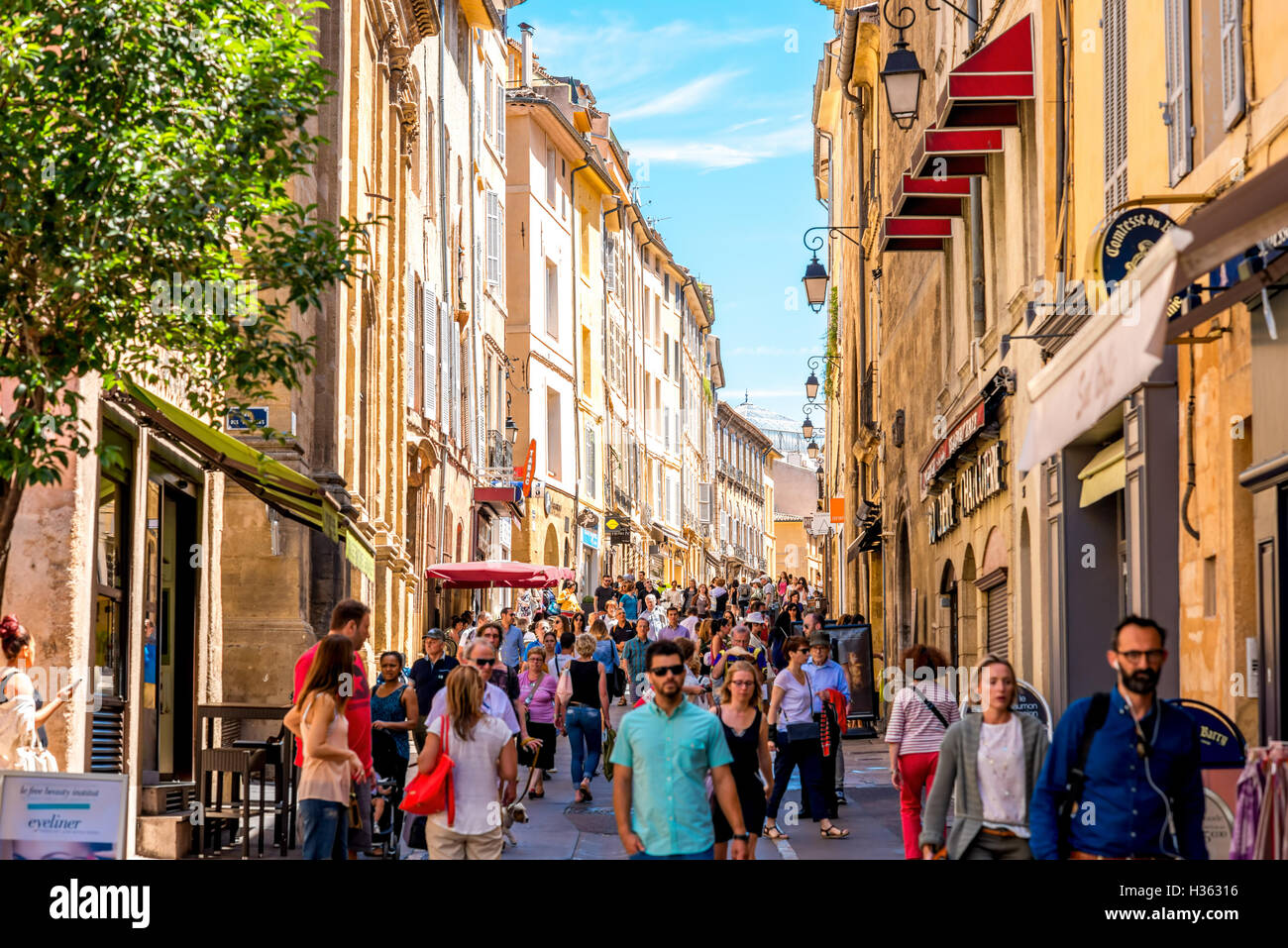 Aix-en-Provence city in France Stock Photo - Alamy