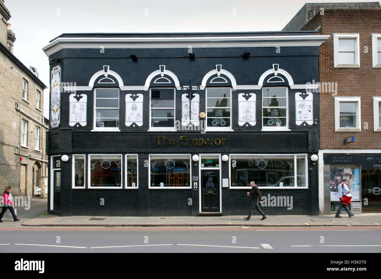 The Emperor, bar and restaurant in Cambridge, UK Stock Photo - Alamy