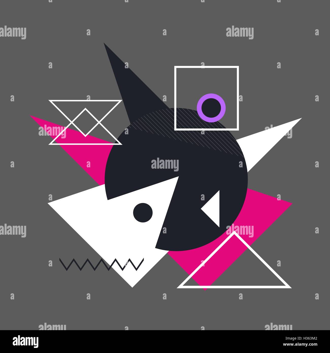 Geometry abstract background. Vector illustration Stock Vector Image ...