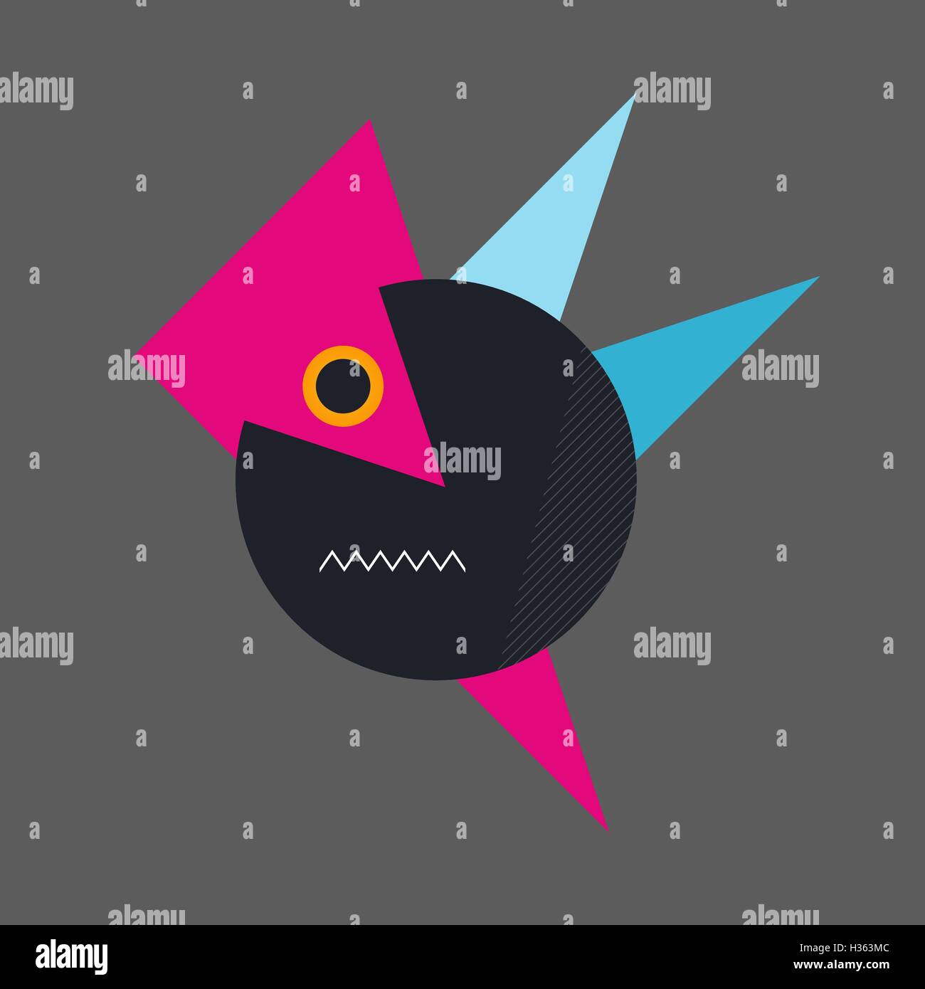 Geometry abstract background. Vector illustration Stock Vector Image & Art - Alamy