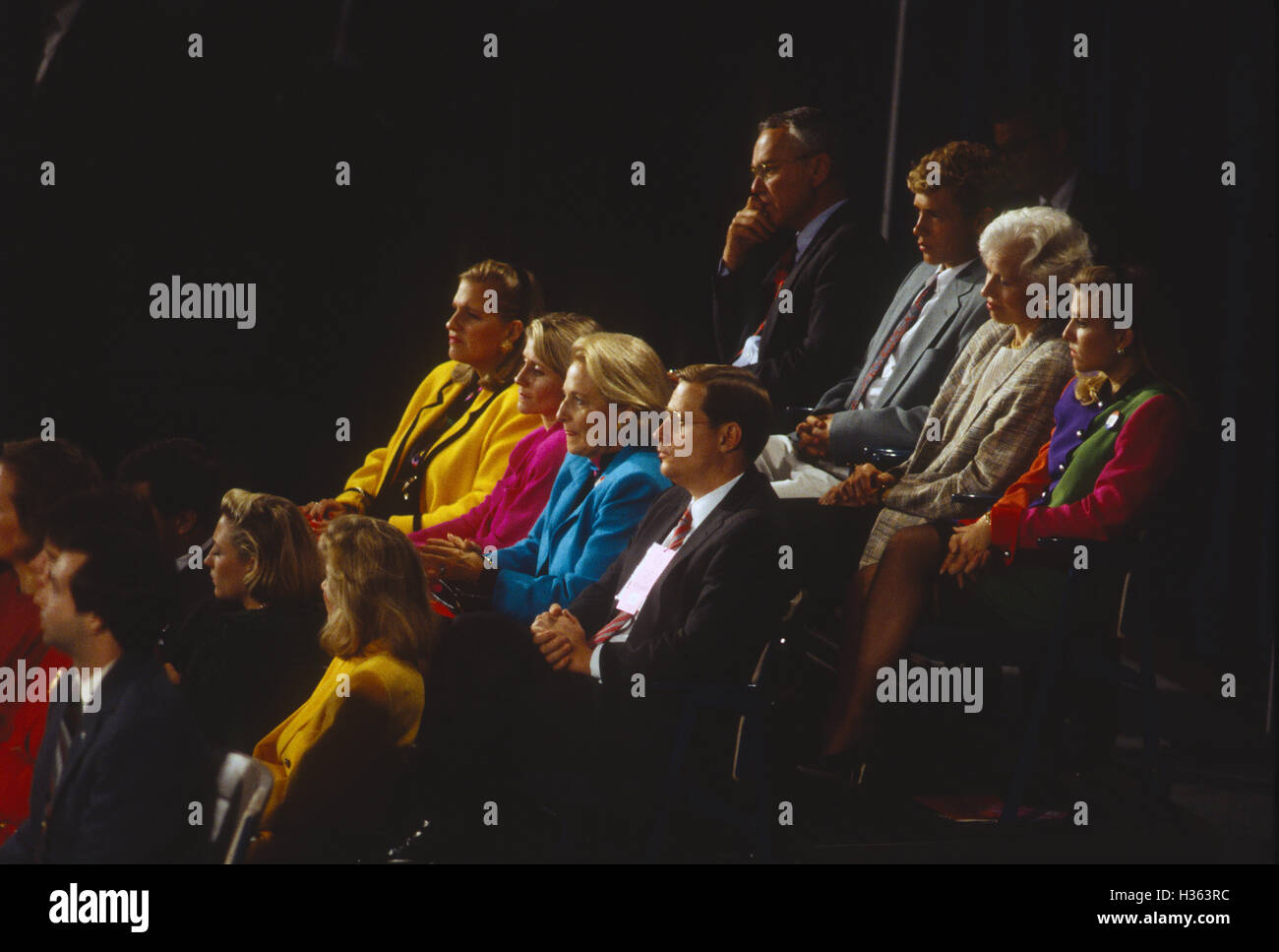 Richmond, Virginia, USA, 15th October, 1992 H. Ross Perot family at the ...