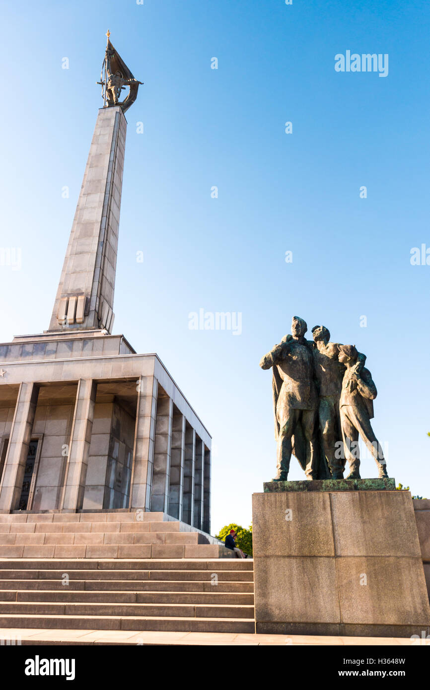 Slavin - memorial monument and cemetery for Soviet Army soldiers Stock ...