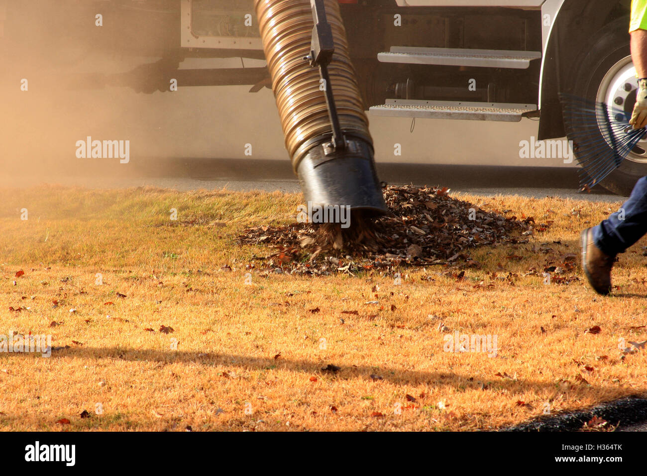 Compost collection truck hi-res stock photography and images - Alamy
