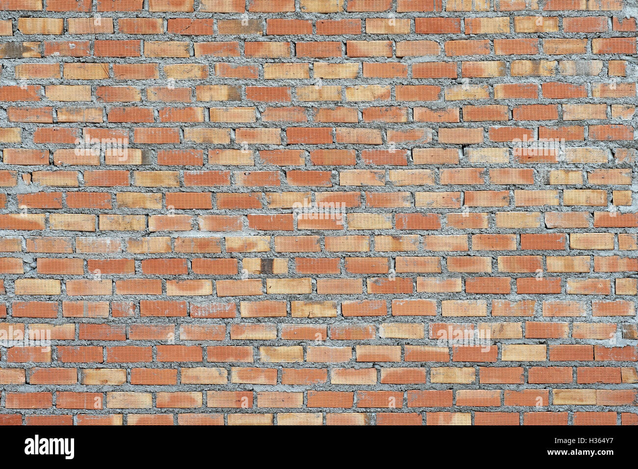 brick wall under construction as architecture background Stock Photo ...