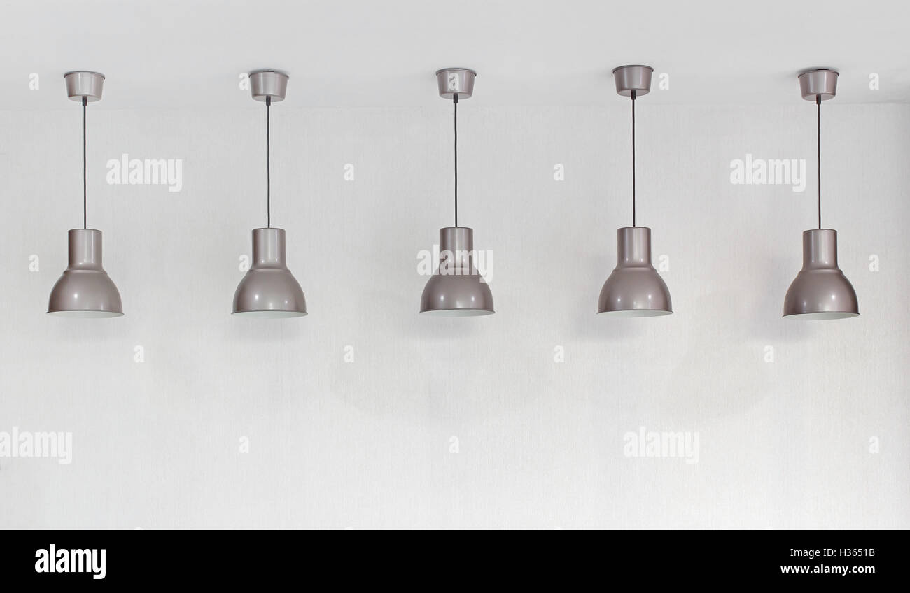 Lamp hanging on the ceiling hi-res stock photography and images - Alamy