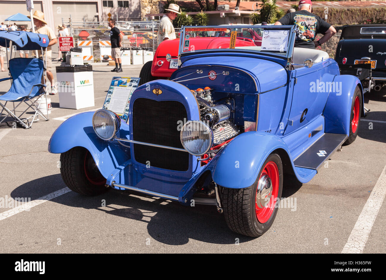 1929 ford blue hi-res stock photography and images - Alamy