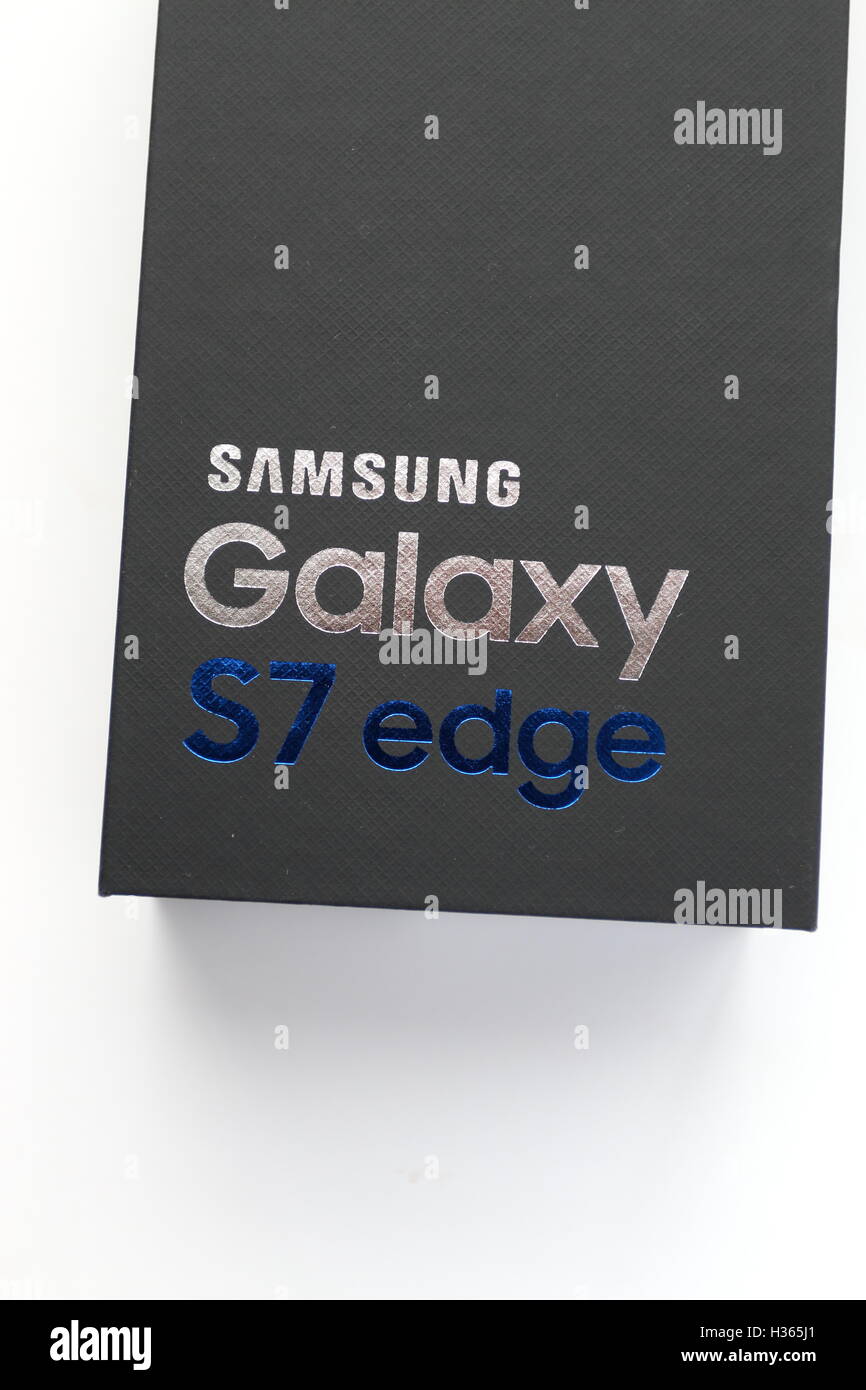 Samsung phone with its packaging hi-res stock photography and images ...