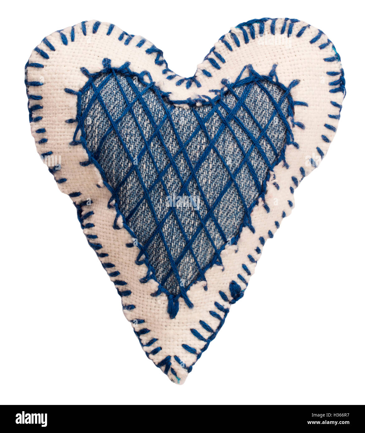 Textile heart hi-res stock photography and images - Alamy