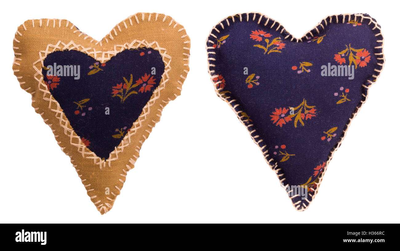 beautiful textile heart Stock Photo - Alamy