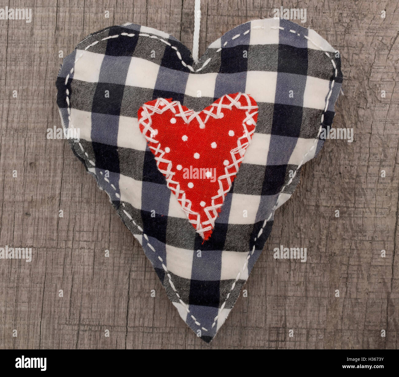 beautiful textile heart Stock Photo - Alamy