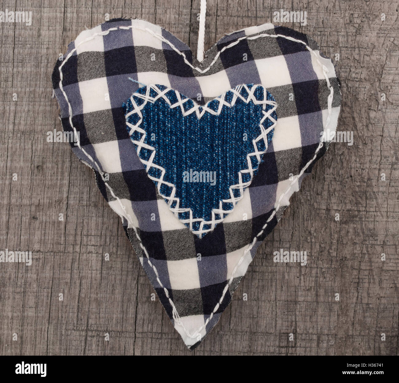 beautiful textile heart Stock Photo - Alamy